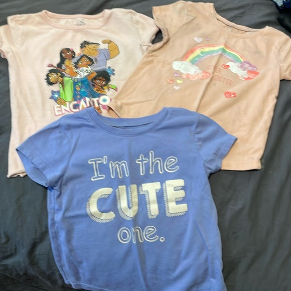 Falls Creek | Shirts & Tops | 3 Little Girls 5t Tshirts The Super ...